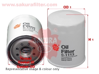 C-5734 C-5734 Oil filter SAKURA